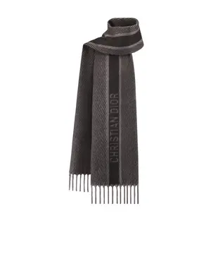 Dior Scarf - Gray