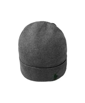 Polo Ralph Lauren Ribbed Beanie With Embroidered Pony Logo