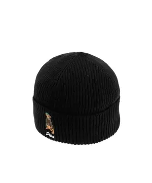 Polo Ralph Lauren Knitted Hat With Embroidered Bear Detail