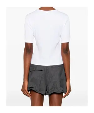 TWINSET Embroidered Floral T-shirt