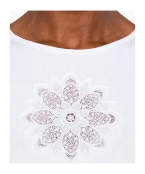 TWINSET Embroidered Floral T-shirt