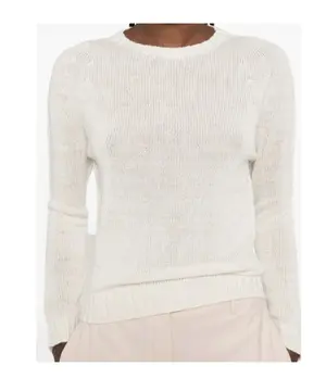 Fabiana Filippi Long Sleeve Crew Neck Sweater