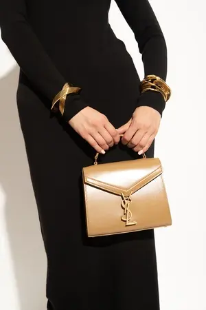 Saint Laurent Cassandra Mini Top Handle Bag