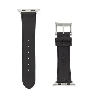 Mcm Embossed Monogram Leather Apple Watch Band