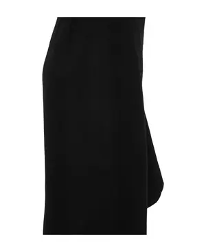 Dries Van Noten Asymmetrical Zipper Skirt