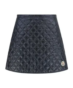 Moncler Quilted Logo Skirt