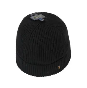 Polo Ralph Lauren Ribbed Knit Hat With Embroidered Logo