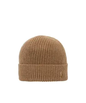 Polo Ralph Lauren Ribbed Beanie - Brown