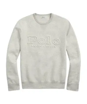 Polo Ralph Lauren Long-sleeved Sweatshirt With Embossed Logo