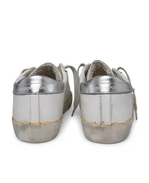 GOLDEN GOOSE Round Toe Tie Fastening Sneakers - Gray
