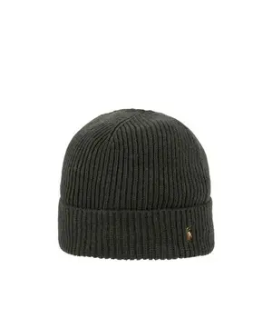 Polo Ralph Lauren Ribbed Beanie - Black