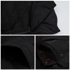 Moncler Collared Long-sleeve Cotton Coat