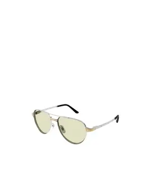 Cartier Aviator Frame Sunglasses - Nude