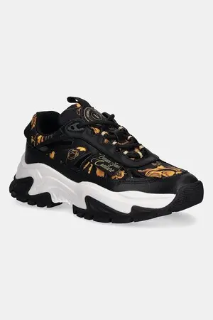 Versace Lace-up Sneakers With Perforated Details