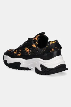 Versace Lace-up Sneakers With Perforated Details