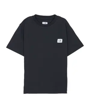 C.P. COMPANY Crew Neck Short-sleeve T-shirt - Black