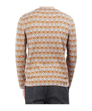 LANVIN Long Sleeve Crew Neck Sweater