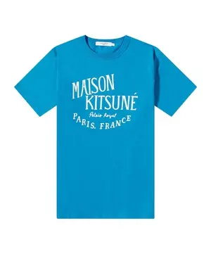 Men's Maison Kitsuné Blue T-shirts