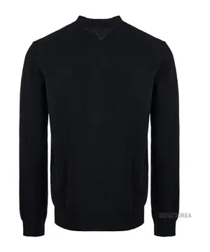 Comme Des Garçons Long-sleeved Knitted Cardigan