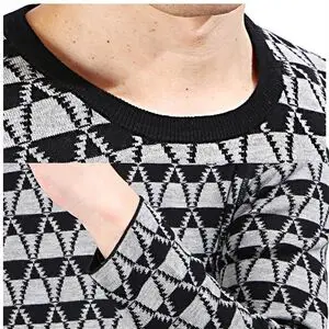 LANVIN Jacquard Crewneck Sweater