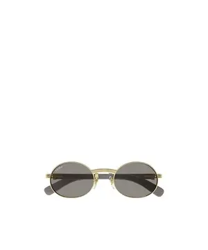Cartier Oval Frame Sunglasses - Gray
