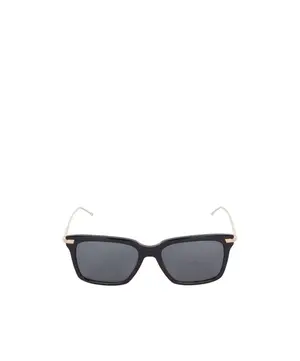 Thom Browne Rectangle Frame Sunglasses - Black