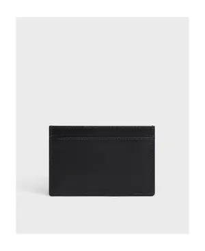 Celine Card Holder Cuir Triomphe In Shiny Calfskin