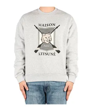 Maison Kitsune Crewneck Sweatshirts Hoodies For Men