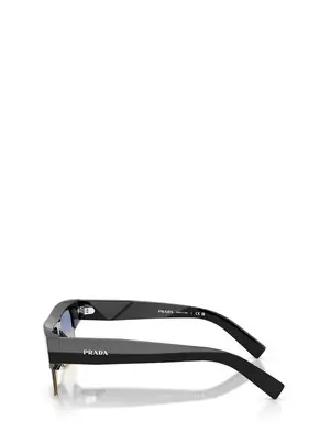 Prada Semi-rimless Frame Square Sunglasses