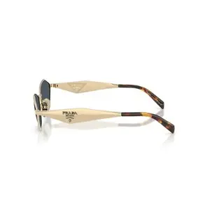 Prada Irregular Frame Sunglasses - Gray