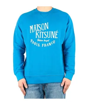 Maison Kitsuné Crewneck Long Sleeve Sweatshirt