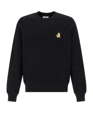 Maison Kitsuné Long Sleeve Crewneck Sweatshirt