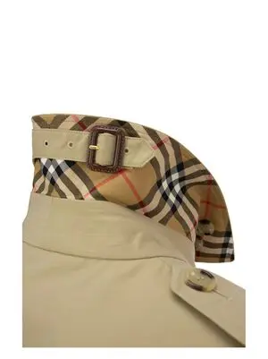 Burberry The Kensington Heritage Double-breasted Trench Coat - Nude