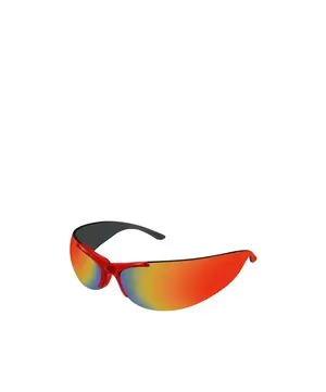 Balenciaga Wraparound Frame Sunglasses