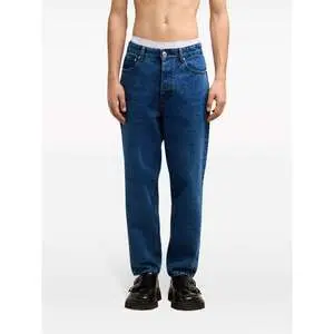 AMI Paris Straight-leg Cropped Jeans