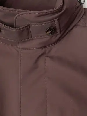 Loro Piana Traveller Jacket With Concealed Hood - Brown