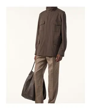 Loro Piana Traveller Jacket With Concealed Hood