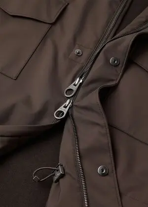 Loro Piana Traveller Jacket With Concealed Hood