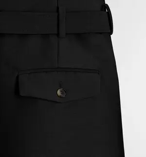 Dior Belted Cropped Pants