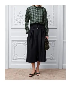 Dior Belted Cropped Pants