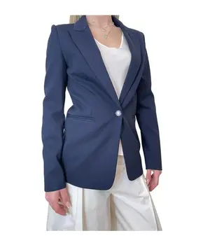 TWINSET Logo Single-breasted Blazer