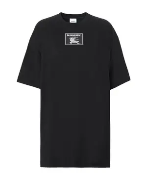 Burberry Logo Patch Crewneck T-shirt
