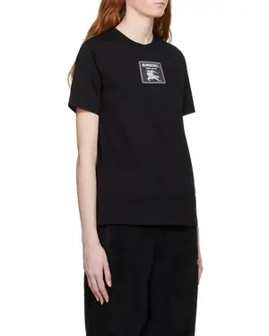 Burberry Logo Patch Crewneck T-shirt