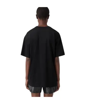 Burberry Logo Patch Crewneck T-shirt