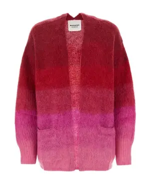 Isabel Marant Étoile Ombré-effect Ribbed-knit Cardigan
