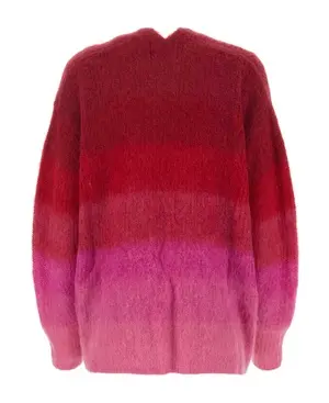 Isabel Marant Étoile Ombré-effect Ribbed-knit Cardigan