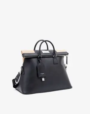 MAISON MARGIELA 5ac Leather Tote Bag
