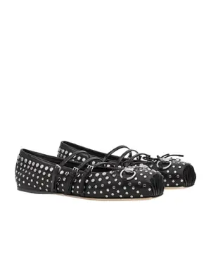 Gucci Horsebit Ballet Flat With Buckle Detailing