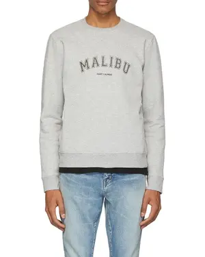 Saint Laurent Malibu Crewneck Sweatshirt