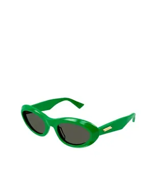 Bottega Veneta Oval Frame Sunglasses